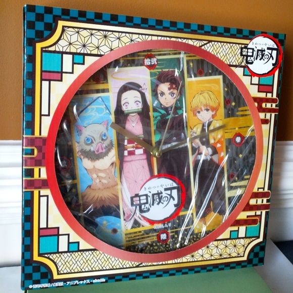 Aniplex | Wall Decor | Demon Slayer Wall Clock | Poshmark